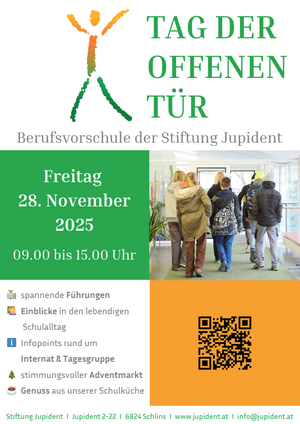 Stiftung Jupident: Einladung zum Tag der offenen Tür I 28. November 2025
